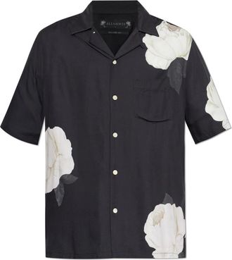 AllSaints Homme, Chemises, Noir, Taille: M Alberic Shirt