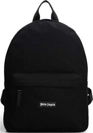 Palm Angels Homme, Sacs, Noir, Taille: ONE Size Classic Logo Backpack