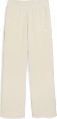 Puma Pantalon Droit en Velours c&ocirc;tel&eacute; Essentials Elevated Femme XL, Alpine Snow White