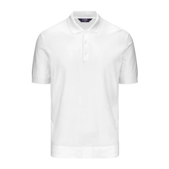 K-Way Pleyne Poloshirt - - Tops - Herren - Wei&szlig; - XL