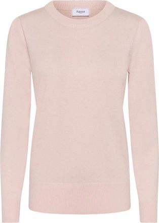Saint Tropez Femme, Pulls, Rose, Taille: 44 FR Mila R-Neck Cardigan