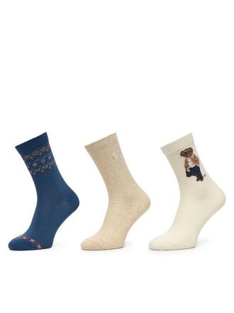Polo Ralph Lauren Lange Socken Bear Floral 455P18211001 Bunt