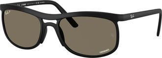 Ray-Ban unisex, Accessoires, Noir, Taille: 59 MM Polarized+ Liteforce Lunettes de soleil