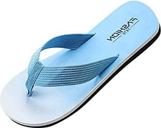 Generic Tongs Hommes Été Flip Flops Plates Pantoufles Été Bout Ouvert Tongues Homme Homme Confortable Été Antidérapante Sandales Confort Plage Claquettes Chau
