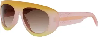 Celine CL40340U Pilot-Frame Sunglasses - Yellow