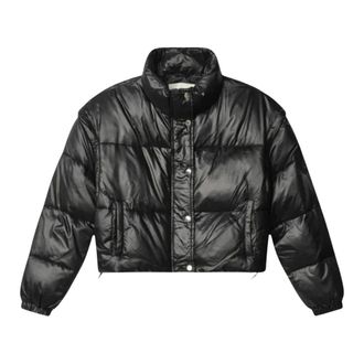 Hinnominate Hinnominate, Femme, Vestes, Noir, Taille: 38 FR Piumino corto