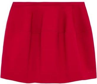 Loewe Jupe courte ballon en coton et soie