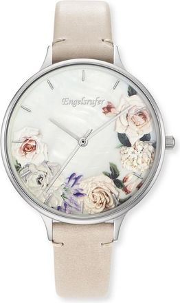 Engelsrufer Quarzuhr Blume, Erwa-Flower-LBE1-LS