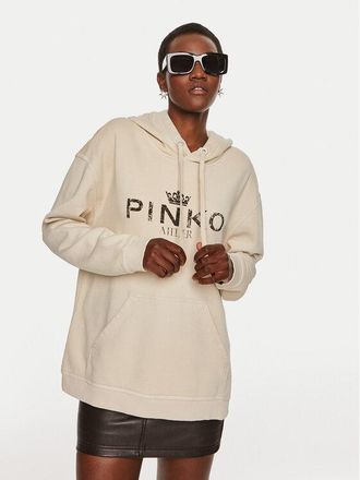 Pinko Pinko Sweatshirt Bassani 104388 A27V Beige Regular Fit