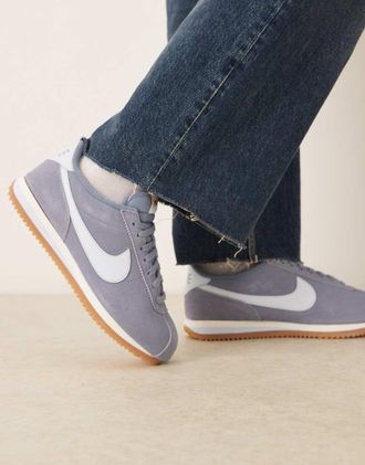 Nike Cortez - Baskets en daim - Bleu