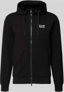 Emporio Armani Slim Fit Sweatjacke mit Kapuze