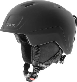 Uvex heyya pro - extrem Leichter, sicherer Skihelm mit individueller Größeneinstellung für Kinder - Black matt - 51-55 cm