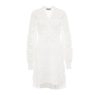 Twinset Damen, Kleider, Weiß, MGröße