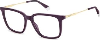 Polaroid Femme, Accessoires, Rouge, Taille: 53 MM PLD D565 LHF Optical Frame