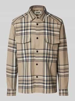 Drykorn Hemdjacke mit Knopfleiste