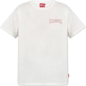 Diesel Femme, Tops, Blanc, Taille: 38 FR T-Normy-S17 T-Shirt