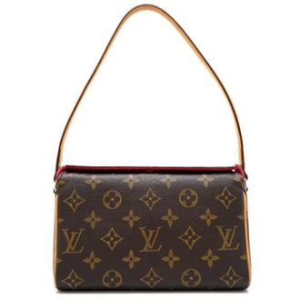 Louis Vuitton Sac port&eacute; &eacute;paule Recital Pre-owned - Femme - Pre-owned - Brun - Taille: ONE Size