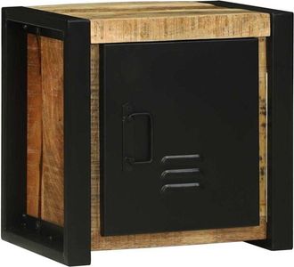 vidaXL Badezimmerschrank Braun 40 x 30 x 40 cm Massivholz Mango Vidaxl