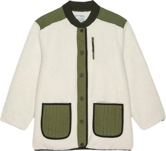 The Great. quilted-detail jacket - Nude