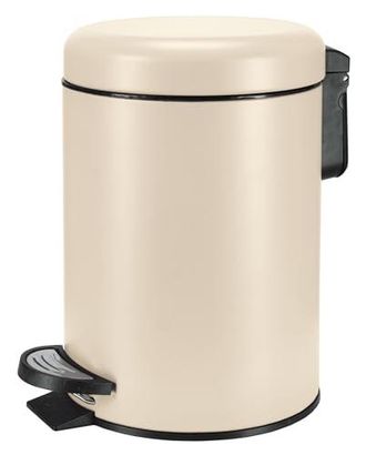 Kleine Wolke Kosmetikeimer One, Farbe: Natur, Material: Edelstahl/PP, Gr&ouml;&szlig;e: Eimer 3 Liter 16,8 cm x 25 cm