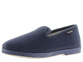 Victoria Pantoffeln Wamba Copete & Schaffell-Interieur & Passende Sohle 200250 f&uuml;r Damen Petroleo 39