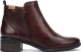 Pikolinos Bottines à Talon en Cuir Malaga pour Femme Color CAOBA