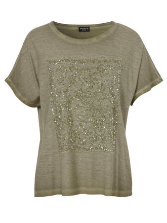 Via Appia Due Rundhals-Shirt Via Appia Due gr&uuml;n