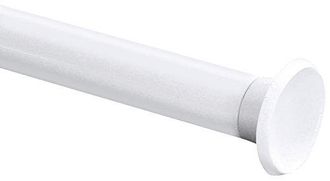 Gelco Design jb1352002 Brausestange Teleskop Saugnapf Aluminium wei&szlig; 79 x 4,7 x 4,5 cm