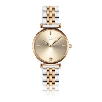 Amelia Parker Uhren in Ros&eacute;gold und Silber