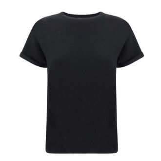 Brunello Cucinelli Damen, Oberteile, Schwarzk, LGr&ouml;&szlig;e