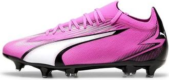 Puma Puma Men Ultra Match Mxsg Soccer Shoes, Poison Pink-Puma White-Puma Black, 44.5 EU