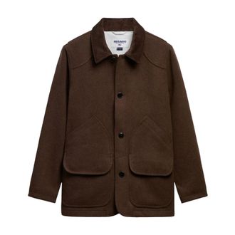 Sebago Tenny Wolljacke - - Coats - Herren - Braun - XL