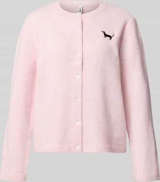 Only Regular Fit Strickjacke mit Rundhalsausschnitt Modell EVIA