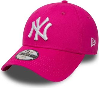 New Era Homme, Accessoires, Rose, Taille: ONE Size Casquette de Base Fuchsia pour Jeunes