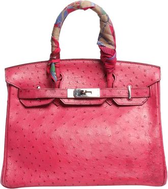 Herm&egrave;s Pink Ostrich 2004 Birkin 30