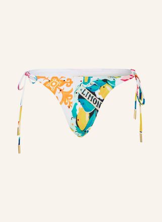 Goldbergh Goldbergh Triangel-Bikini-Hose Chiarina Mit Schmucksteinen weiss