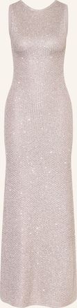 Mrs & Hugs Mrs & Hugs Strickkleid Mit Pailletten silber