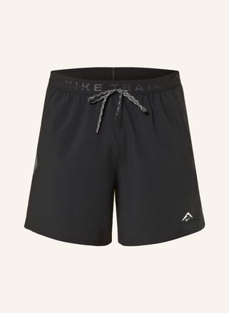 Nike 2-In-1-Laufshorts Trail Brief-Lined schwarz