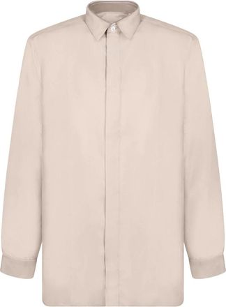 Lardini Homme, Chemises, Beige, Taille: 3XL Silk Shirt