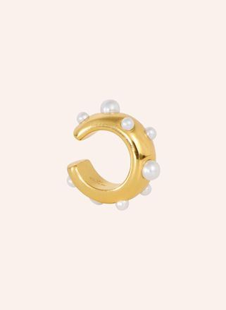 Pompidou Earcuff Bubble Pearls By Glambou gold