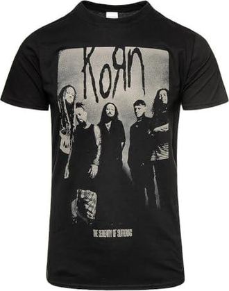 Korn Knock Wall (Black) T-Shirt (Small)
