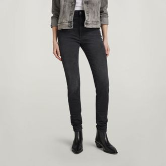 G-Star Kafey Ultra High Skinny Jeans - Schwarz - Damen