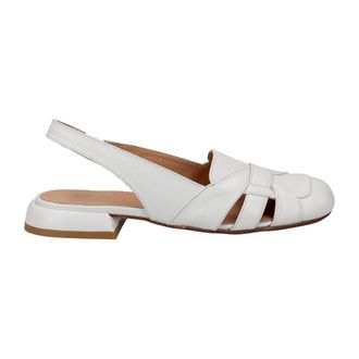 Donna Carolina Sandalette ELSA Nelly, Glattleder, Wei&szlig;, Damen EU 39