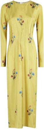 Marni Damen, Kleider, Gelb, MGröße