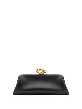 Oscar De La Renta minaudi&egrave;re Knot - Noir