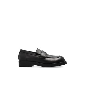 Maison Margiela Leather Loafers - - Shoes - Herren - Schwarzk - 44 EU