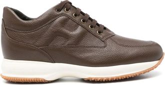 Hogan Brauner Interaktiver Kalbsneaker - - Shoes - Herren - Braun - 42 1/2 EU