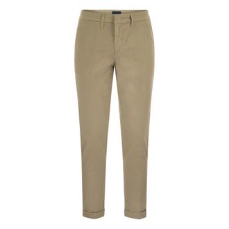 Fay Homme, Pantalons, Beige, Taille: W38 Pantalon Capri Coupe Slim