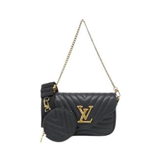 Louis Vuitton Pre-owned Multi Pochette Calf Shoulder Bag - - Pre-owned - Damen - Schwarzk - ONE SIZE
