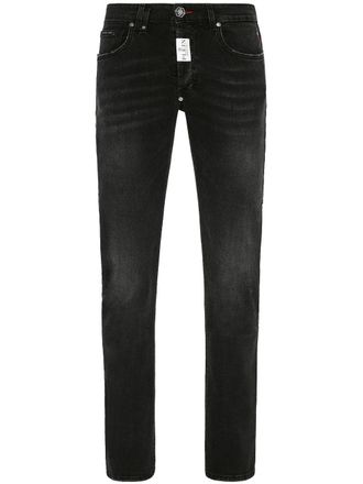 Philipp Plein Supreme Slim-Fit-Jeans - Schwarz